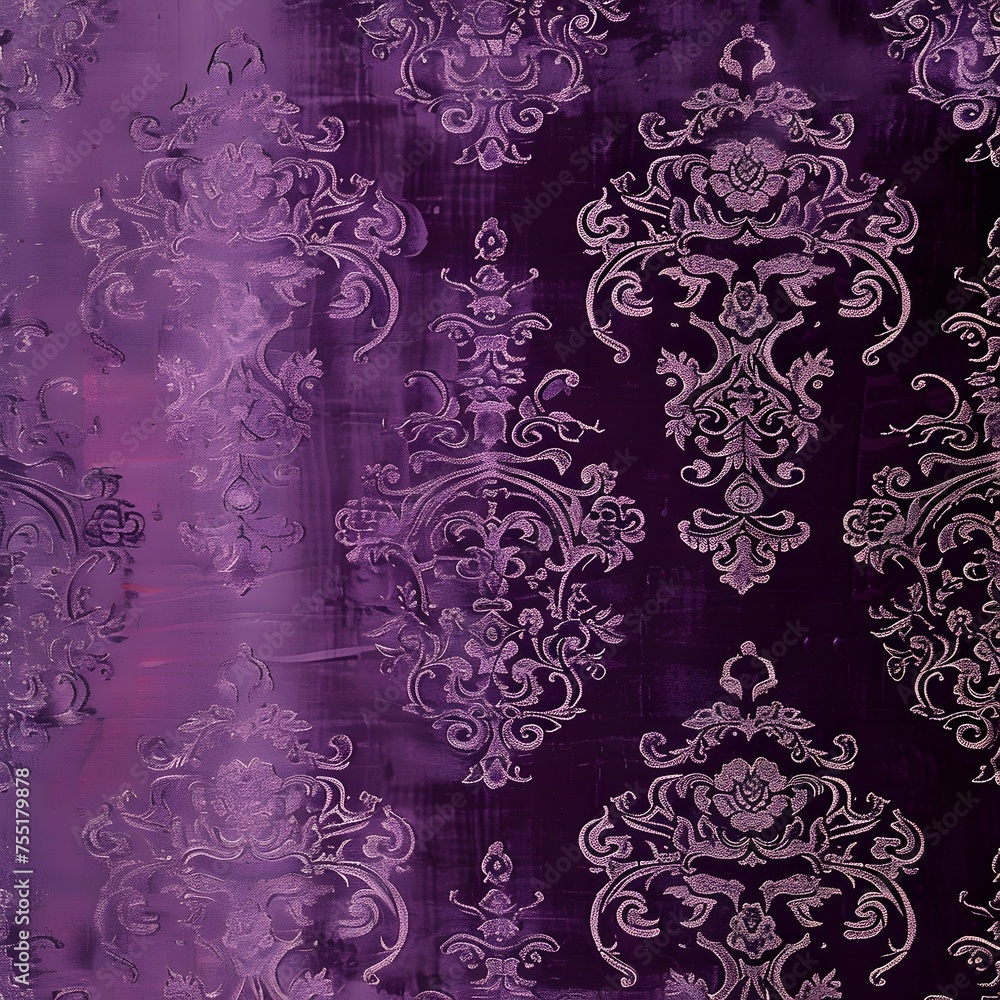 Purple Background: Royal shades of purple blend together in a repeating ...