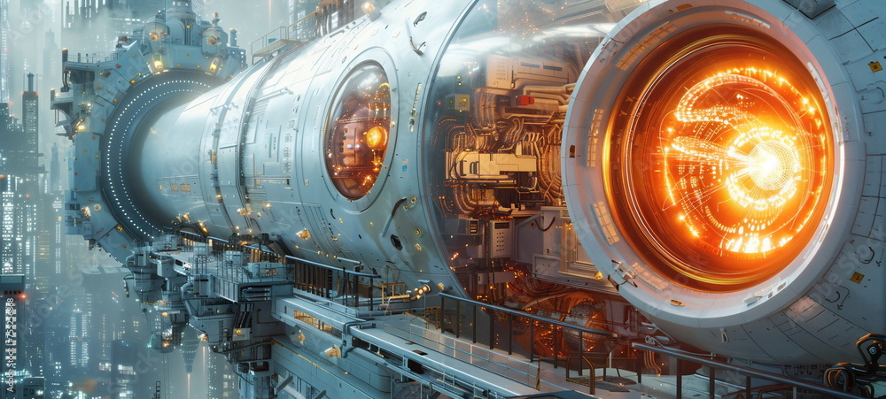 Fusion Reactor for energy generation for AI, super powerful engine for ...