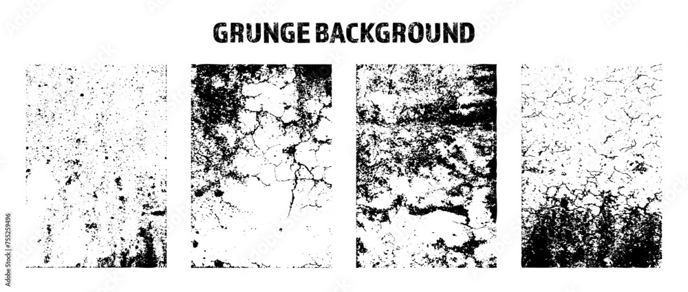 Grunge overlay texture. Old dirty concrete background with cracks and ...