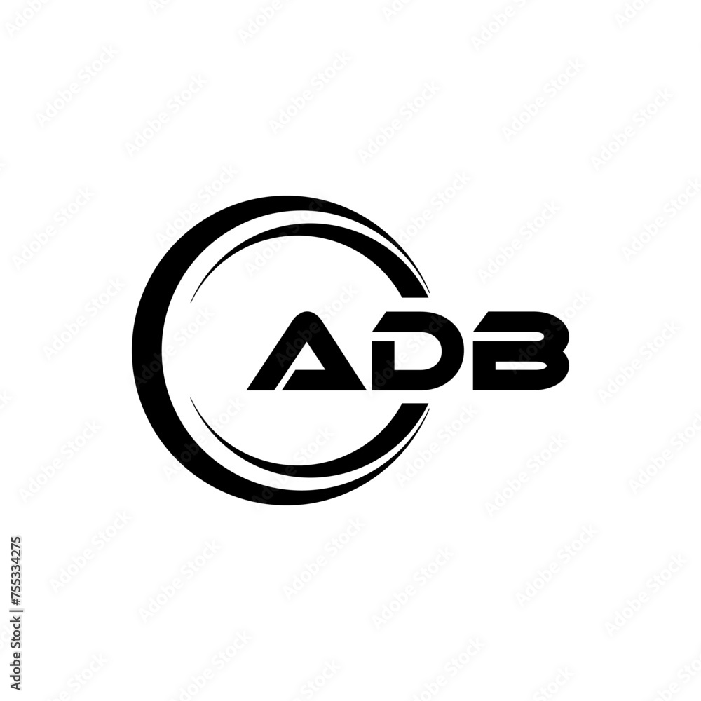 Vecteur Stock ADB Logo Design, Inspiration for a Unique Identity ...