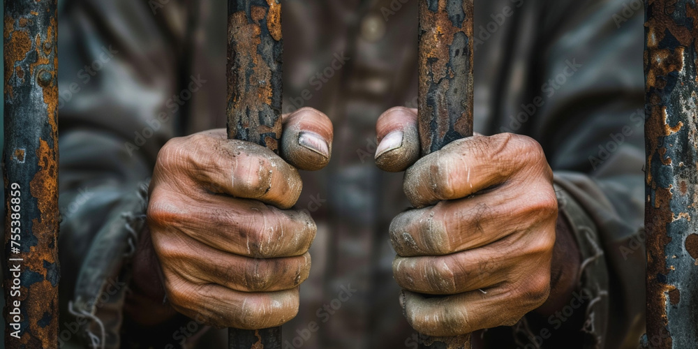 Depicting imprisonment, criminal justice fair punishment, spend life in ...