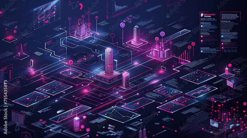 A detailed infographic explaining the architecture of 5G network ...