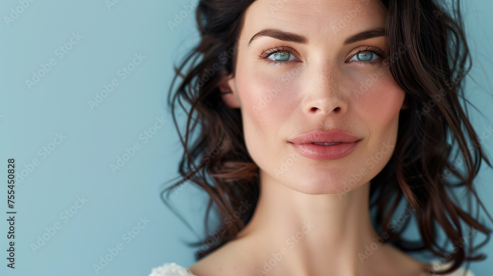 Photoshoot for beauty and wellness magazine featuring a woman in her ...