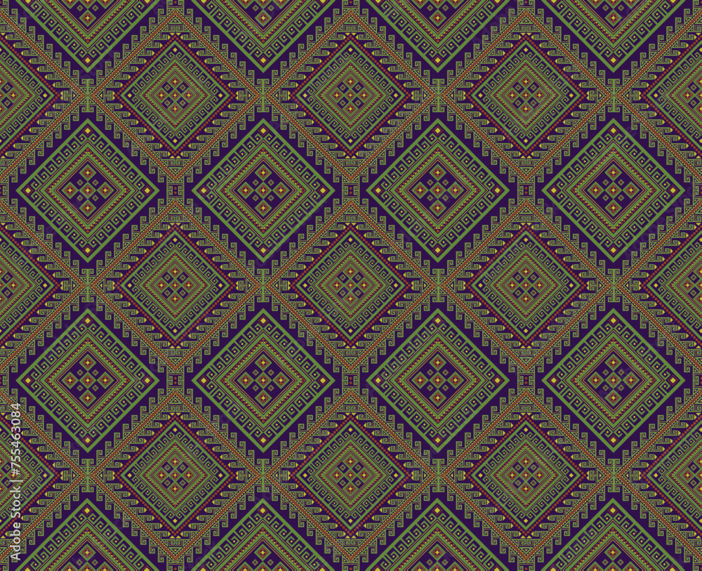 local sout east asian geometry pattern arts. fabric silk , backgrounds ...