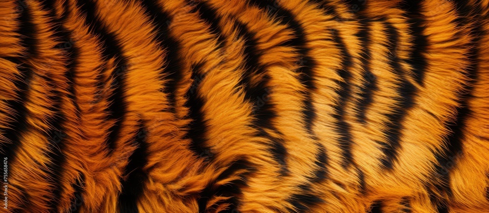 This close-up view showcases the intricate and distinct pattern found ...