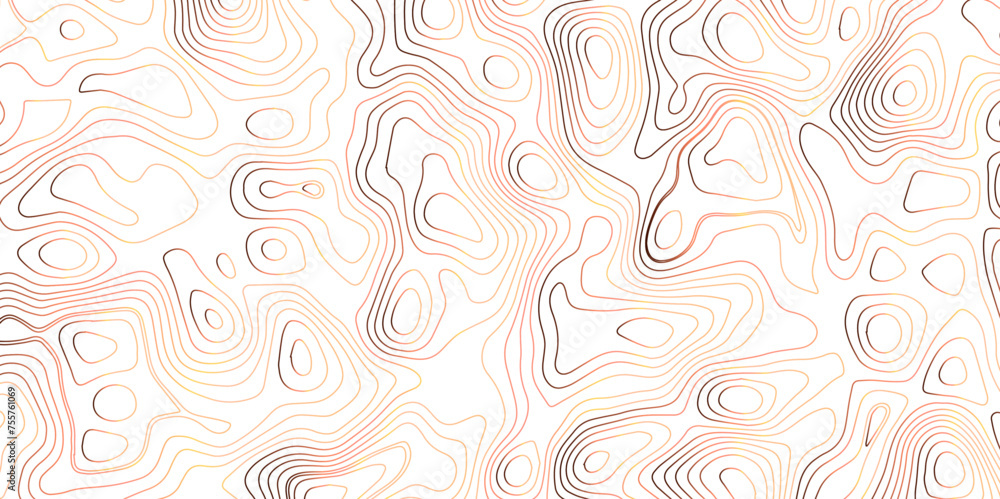 Abstract topographic background. Blank topographic contour map subtle ...