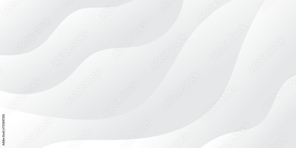 Abstract white paper wave background and abstract gradient and white ...