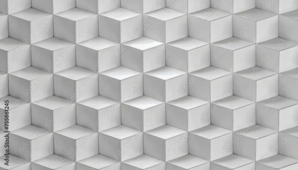 CUBOS: PLANO DE FUNDO QUE RETRATA VÁRIOS CUBOS BRANCOS EM UM CONCEITO ...