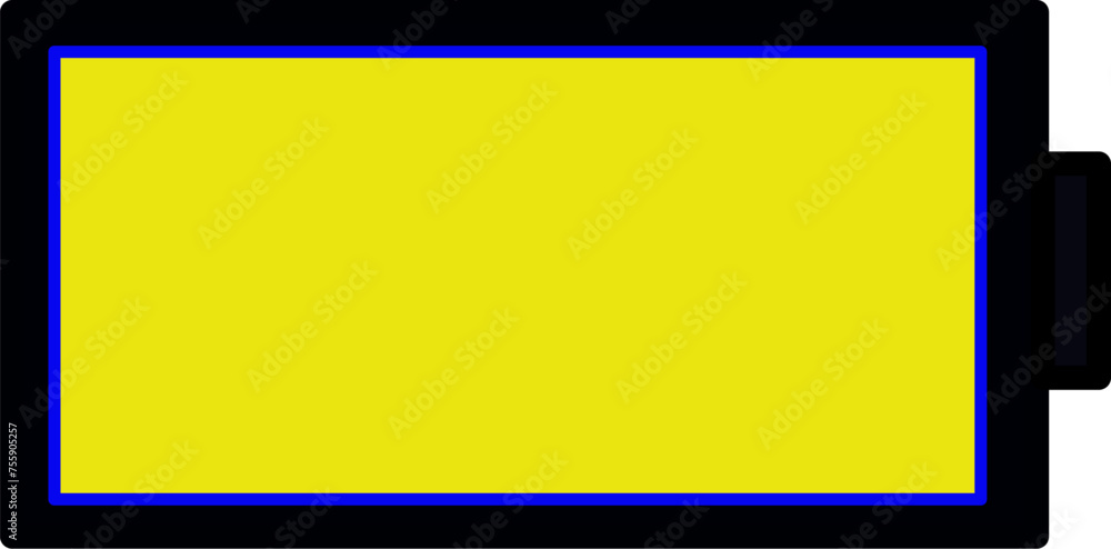 3 Different Of Battery Loading. Rechargeable Battery Status Animated ...