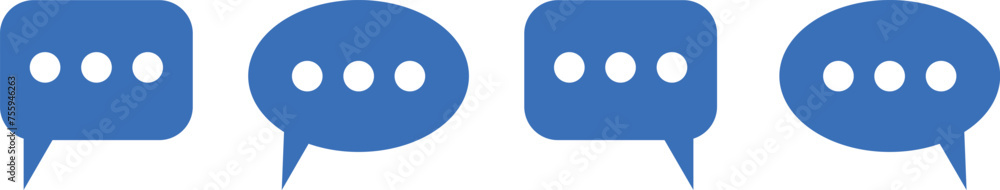 Notification message icon symbol or contact alert vector app, web flat ...