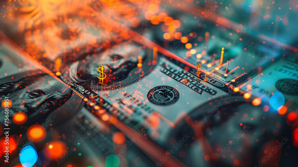 Rising inflation rates graph. Americans' Inflation Problem and global ...