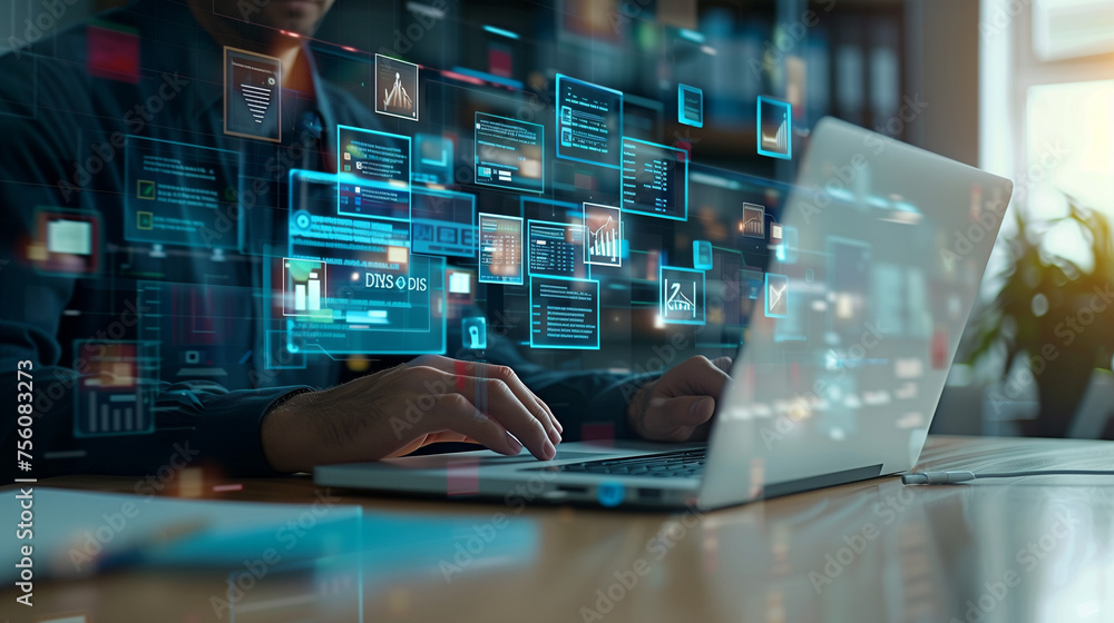 Document Management System (DMS) uploading and archives documents with ...