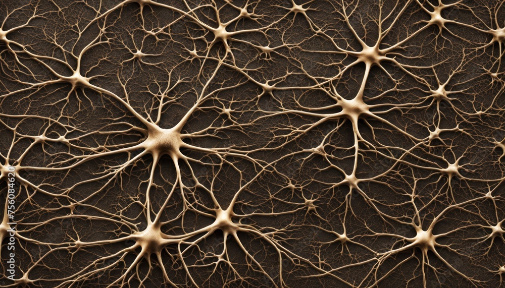 Abstract Neurons and Microglia. Microglial cells are the most prominent ...