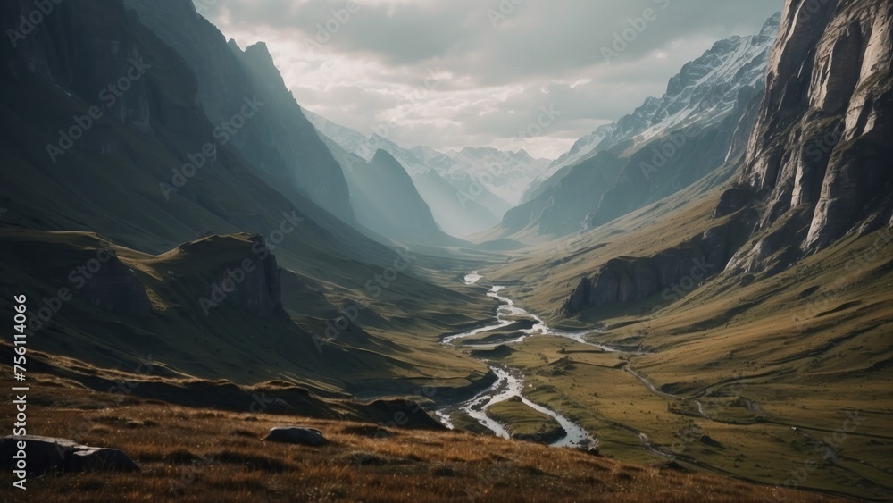 Breathtaking open world landscape that captivates with its stunning ...