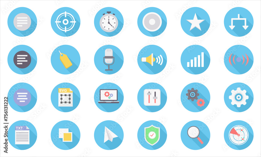 UI icon set that can be used for your design needs and of course vector ...