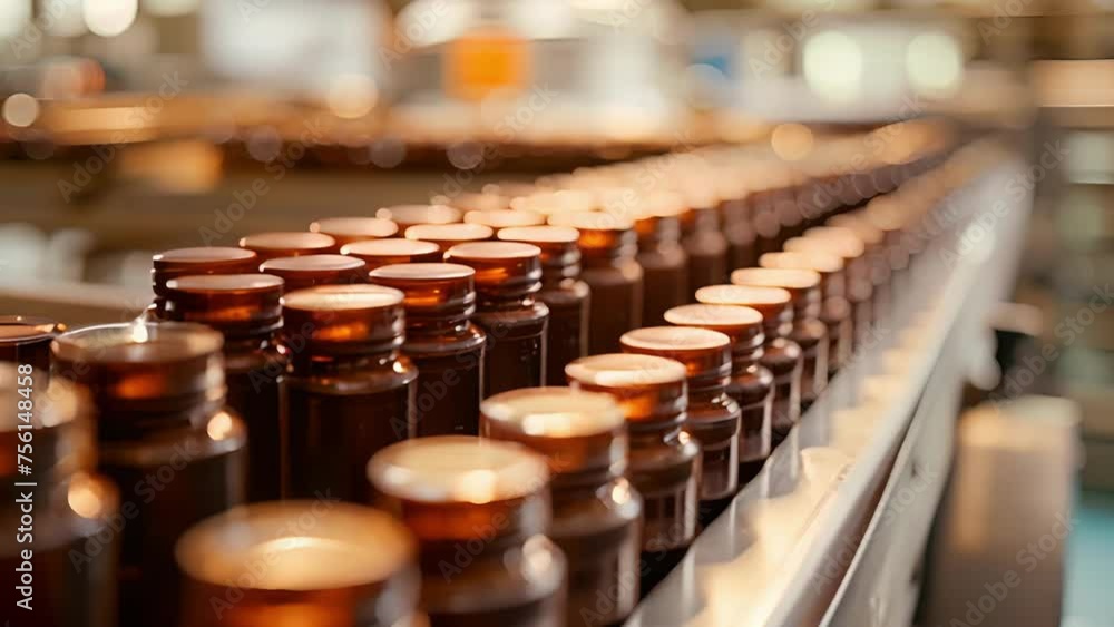 At the end of the production line the final products are carefully ...