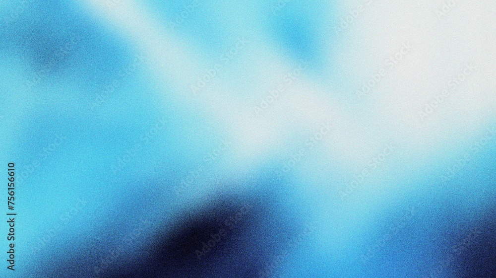Royal Blue, Sky Blue, White, gradient background with grain and noise ...