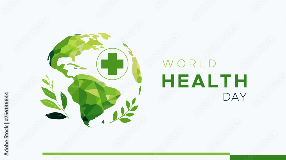 Vector commemorates world health day. Celebrating Health Day, April 7th ...