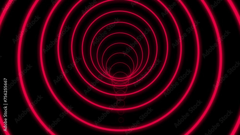 Infinite gradient shape lopping tunnel background. Very suitable for ...