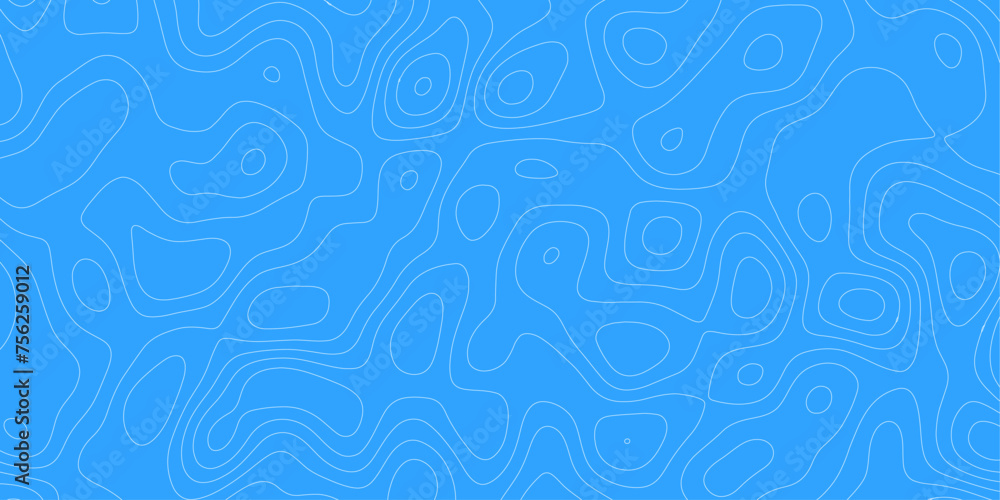 Vecteur Stock Sky blue clean modern.strokes on topography vector.map ...
