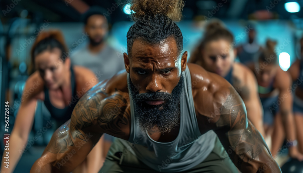 competition reality show set in a gym, where contestants face various ...