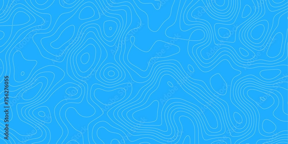 Sky blue terrain texture.land vector topography vector lines vector ...