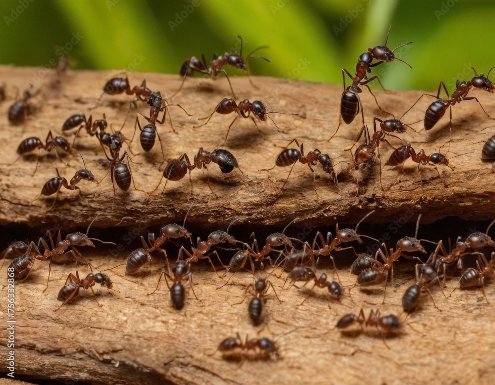 Ants in Formation Tiny Trailblazers on Sandy Ground,"Marching Ants: Group of Ants Walking in a ...