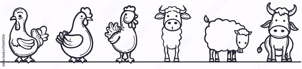 Chicken and Bull A Cute Cow-Chicken Combo for Your Monthly Meal ...