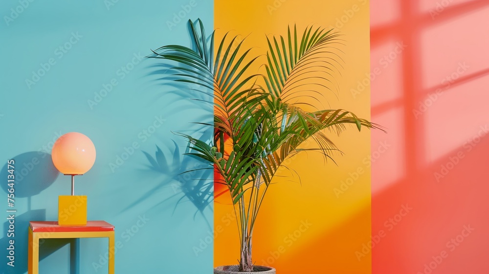 Dopamine Decor Interior Design. Energizing bright living room dopamine ...