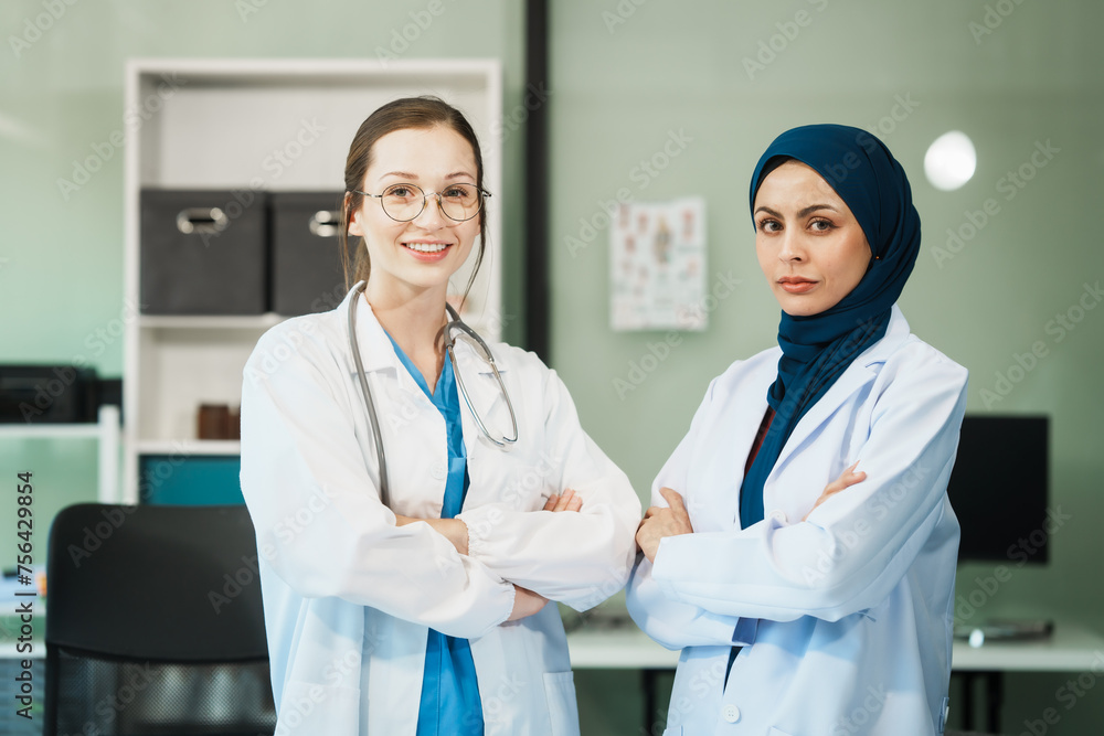 A dedicated team of doctors and healthcare professionals working ...