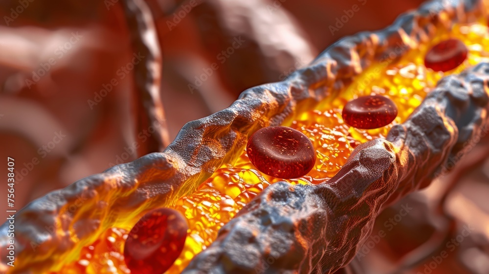Clogged arteries. Atherosclerosis is a heart disease in which plaque ...
