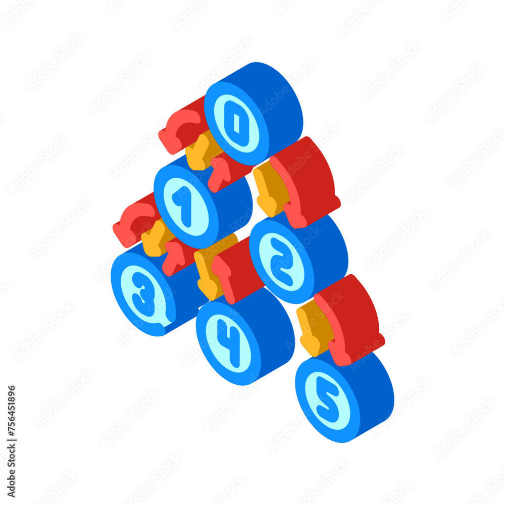 depth first search dfs isometric icon vector. depth first search dfs ... depth first search dfs isometric icon vector. depth first search dfs ...
