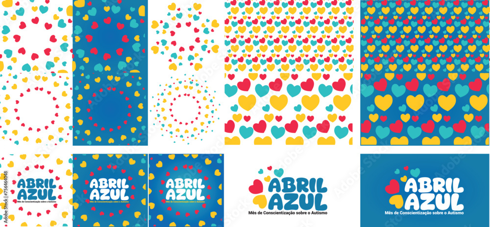 abril azul, autismo, mês do autismo, campanha abril azul, dia do ...