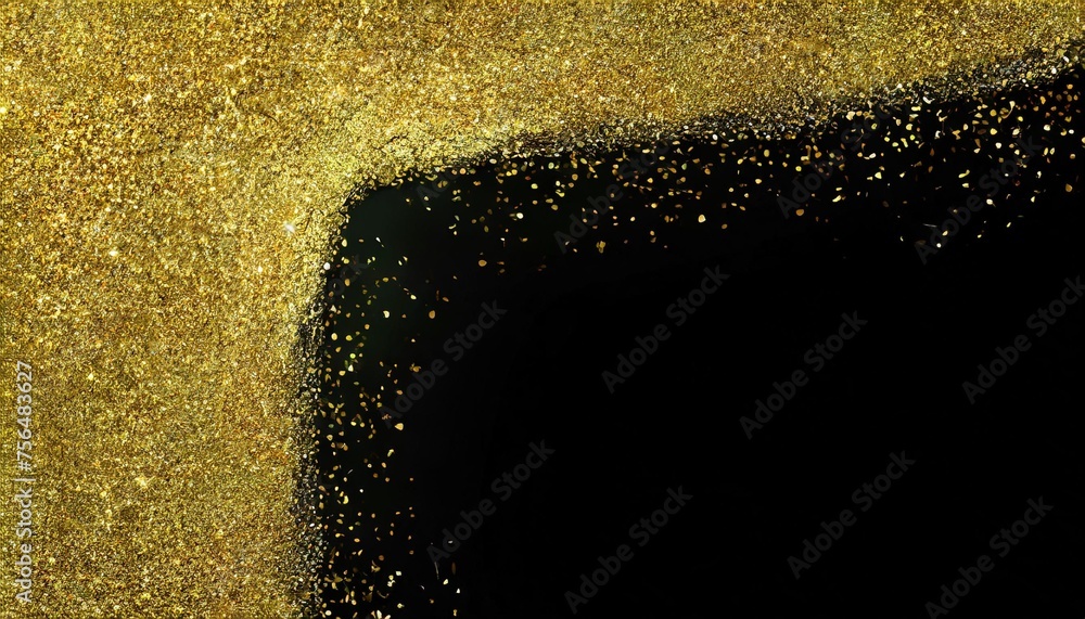 luxury gold glitter golden sparkle confetti shiny glittering dust ...