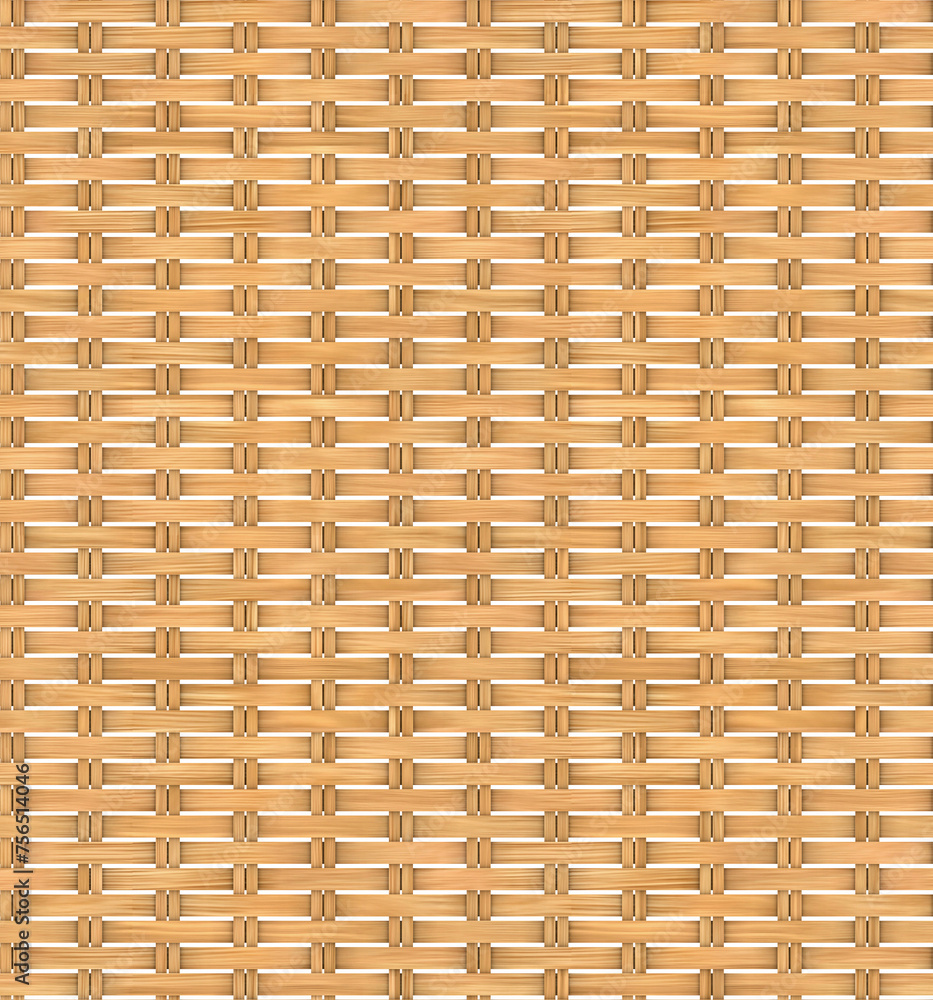 Seamless cane weave texture. Rattan cane seamless pattern isolated ...