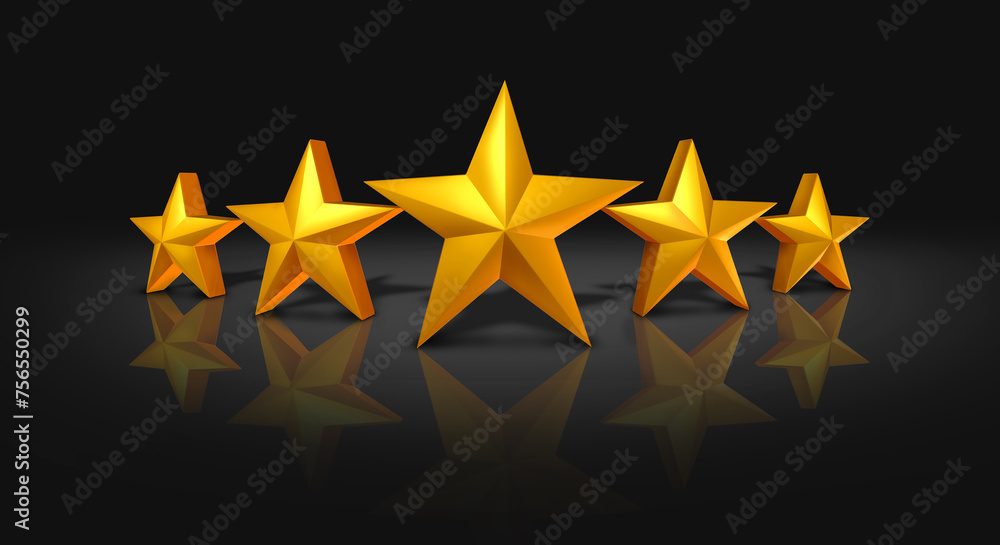 Five Star Rating and Gold stars exceptional ratings with best in class ...