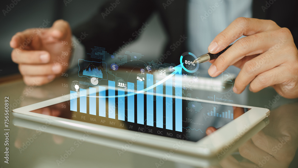 Business data analysis of digital financial technology and economic ...
