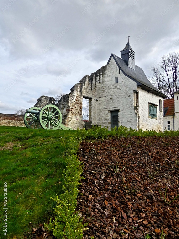 Waterloo, March 2024 - Visit to the Hougoumont farm, emblematic site of ...