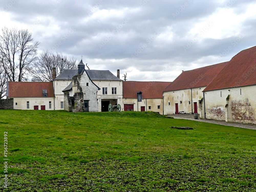 Waterloo, March 2024 - Visit to the Hougoumont farm, emblematic site of ...