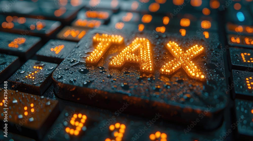 A close-up view of a tax payment form. The concept is online tax filing ...