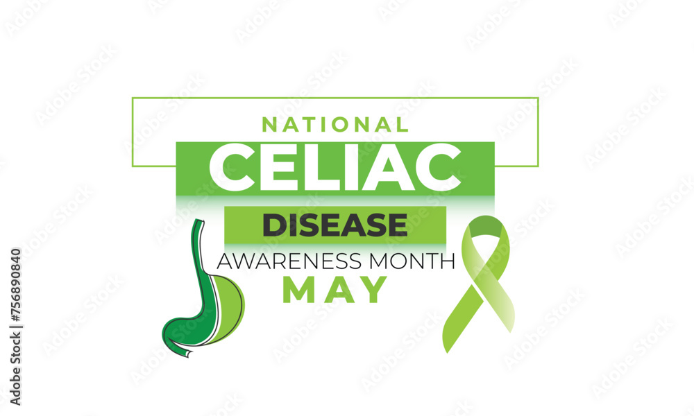 National Celiac disease awareness month. background, banner, card ...