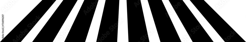 Pedestrian Crossing icon in trendy fill style. Crosswalk symbol. Zebra ...