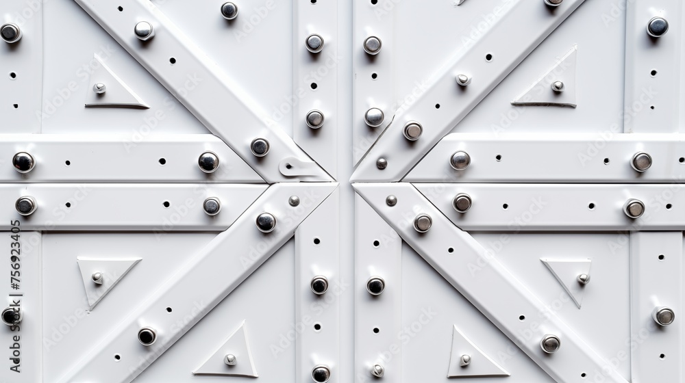 background revealing a bolted metal structure, offering comprehensive ...