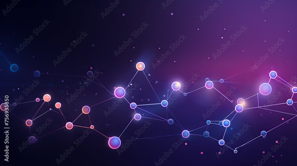 Abstract background blending science and medicine, featuring 3D ...