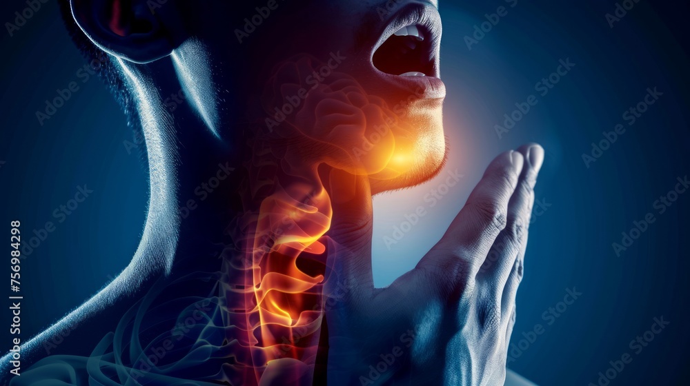 Gastroesophageal reflux disease GERD occurs when stomach acid ...