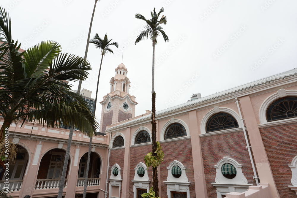 Hong Kong 2 March 2024: university of Hong Kong exterior, university of ...