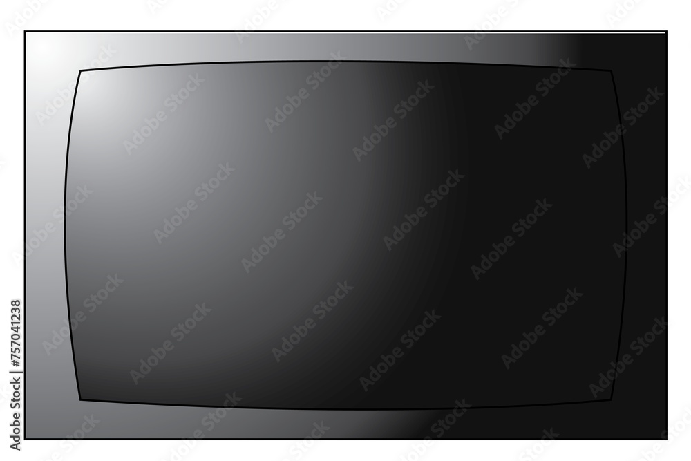 Abstract background, old and outdated TV pattern. Black television ...