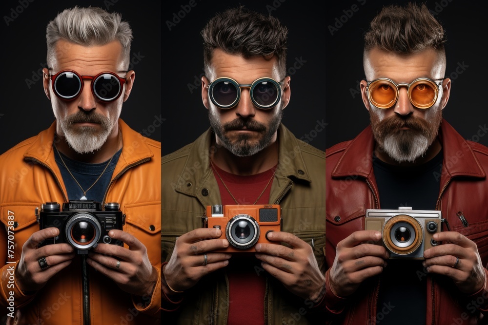 Concept of the aging process - portrayal of life stages from youth to ...