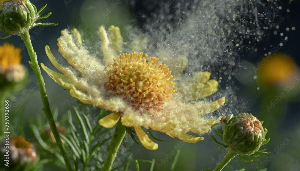 Visualization of Hay Fever and Pollen - Hay Fever Season - Spreading of ...