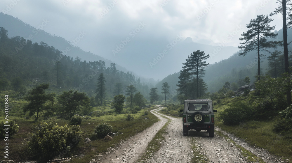 India off road in Himalayan mountains, Off-Roading Adventure in the ...